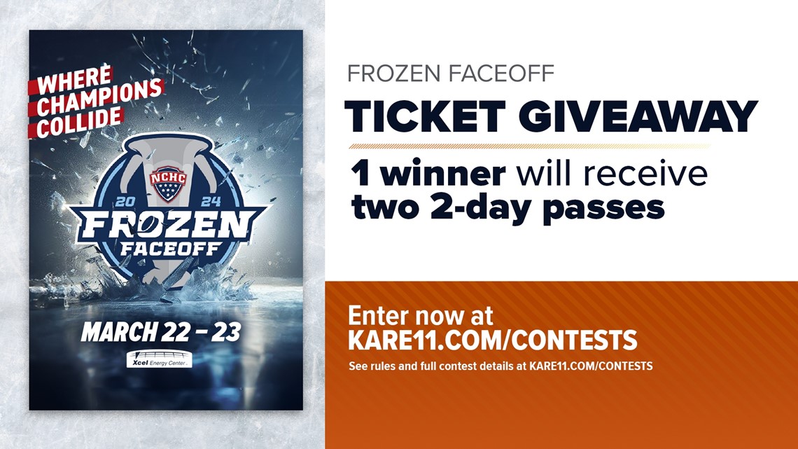 CONTEST: NCHC Frozen Faceoff Ticket Giveaway | kare11.com