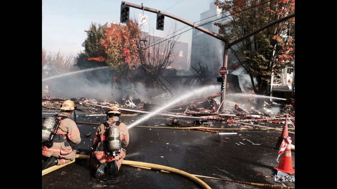 Portland firm says subcontractor hit gas line in NW Portland gas blast ...