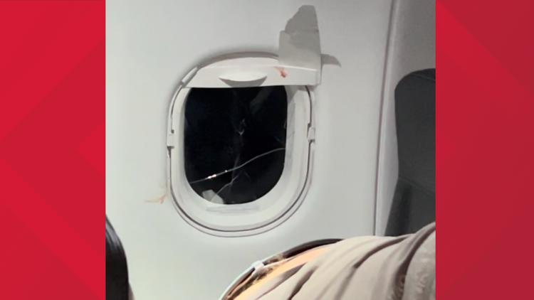 Witnesses: Passenger punches seat, kicks window on Houston-bound flight ...