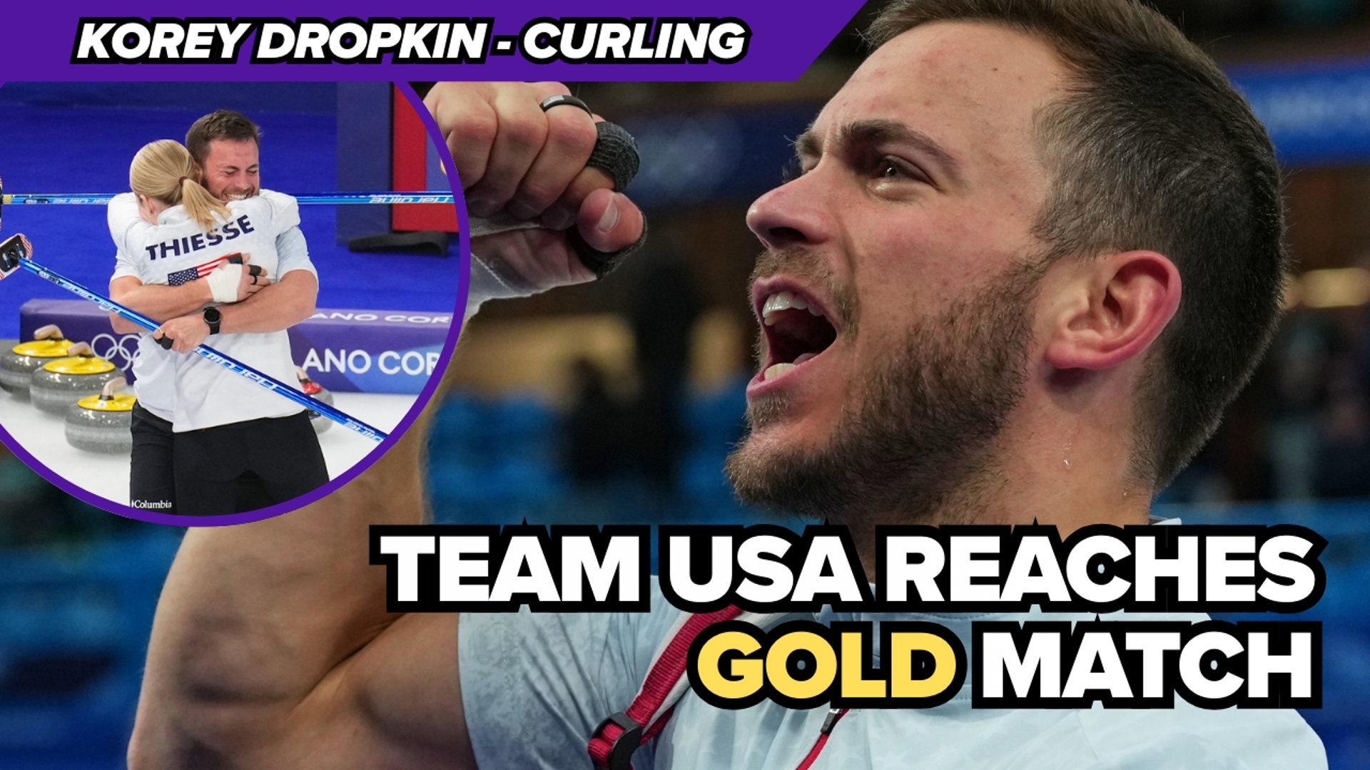 Korey Dropkin, Team USA Advance to Olympic Gold Medal Match in Mixed ...