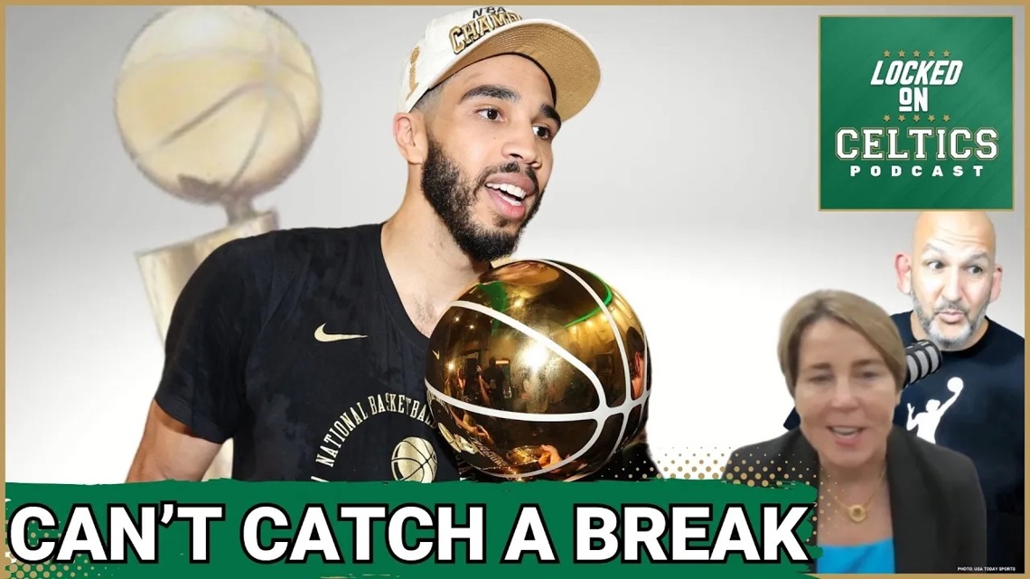 Jayson Tatum can't catch a break & celebrating the Boston Celtics with ...