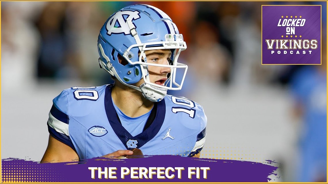 Why Drake Maye Is A Perfect Minnesota Vikings Scheme Fit | kare11.com
