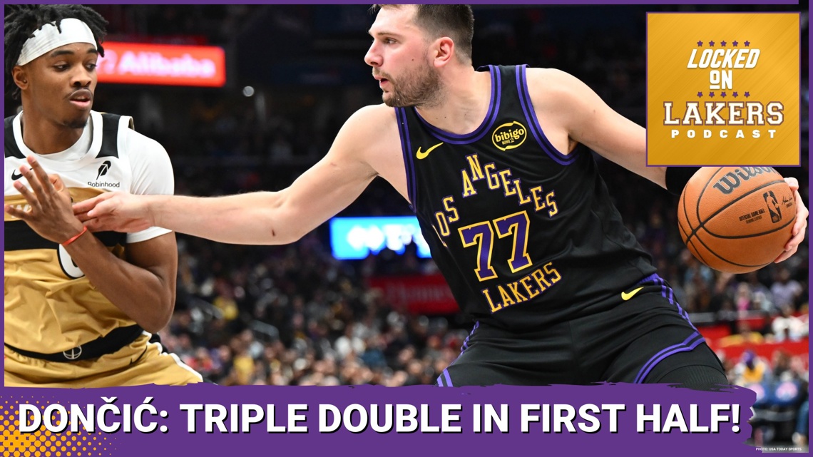 Luka Dončić Gets Triple-Double in the First Half as Lakers Blow Out ...