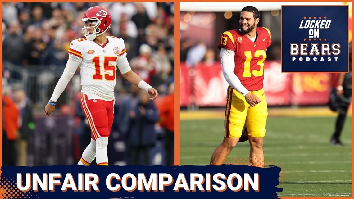 How Caleb Williams compares to Patrick Mahomes, Aaron Rodgers and ...
