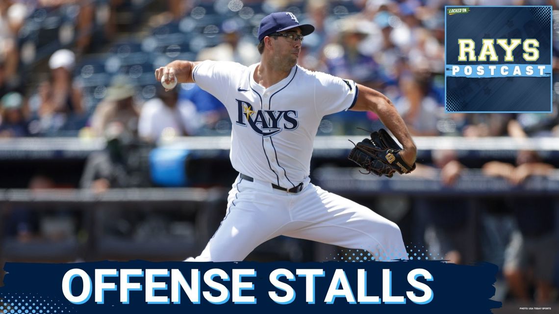 RAYS POSTCAST: The Tampa Bay Rays CAN'T GAIN ANY MOMENTUM in a loss to ...