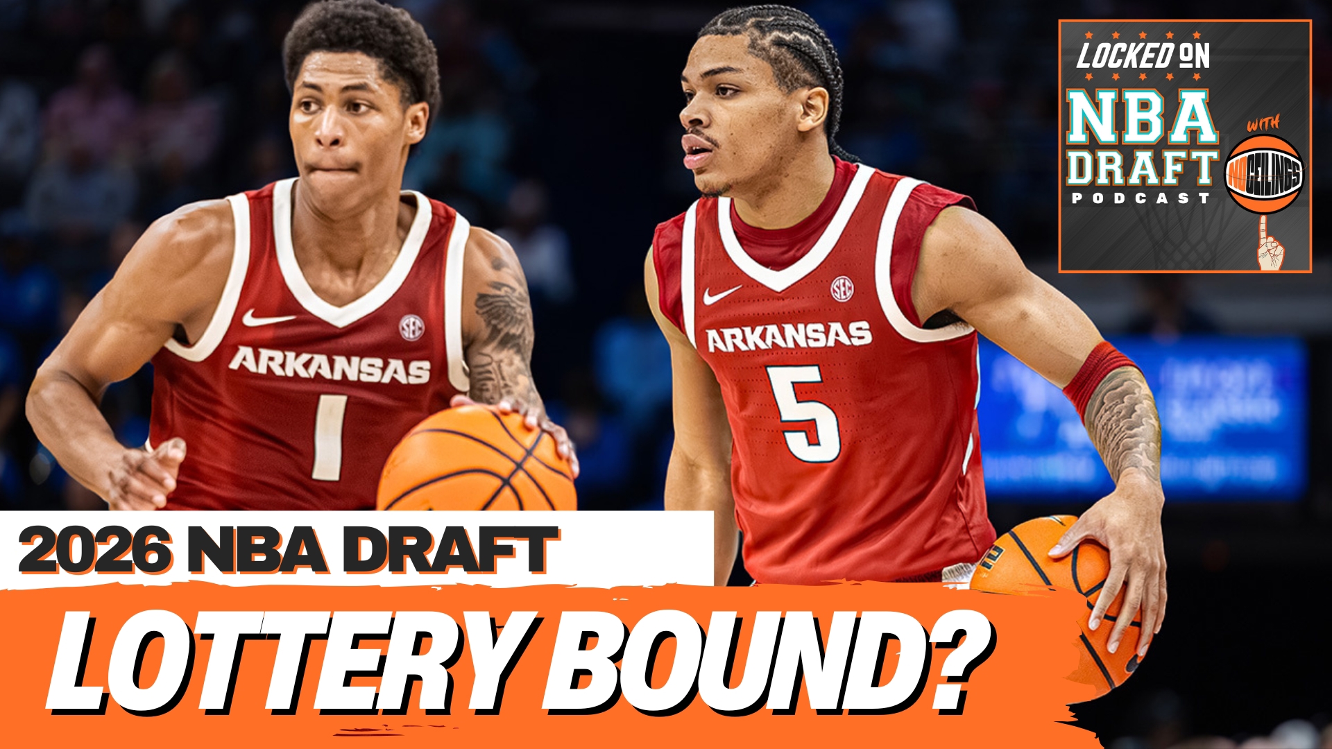 Does Arkansas Have Two LOTTERY Guards? | Meleek Thomas, Darius Acuff ...