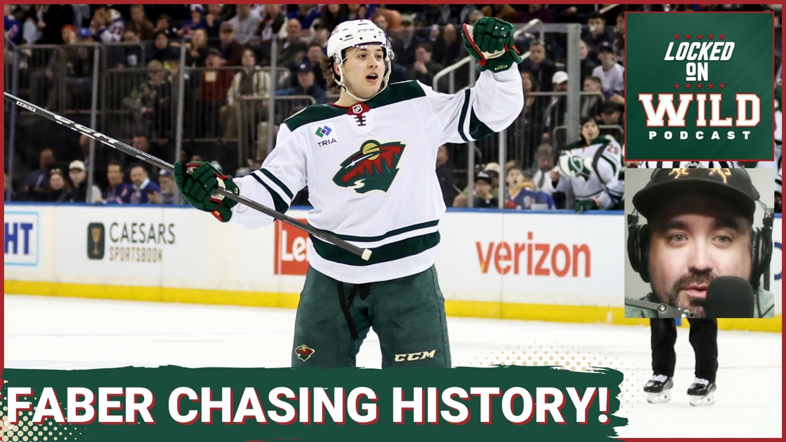 EVOLUTION: Brock Faber Chasing 20 Goal Season | Has Quinn Hughes ...