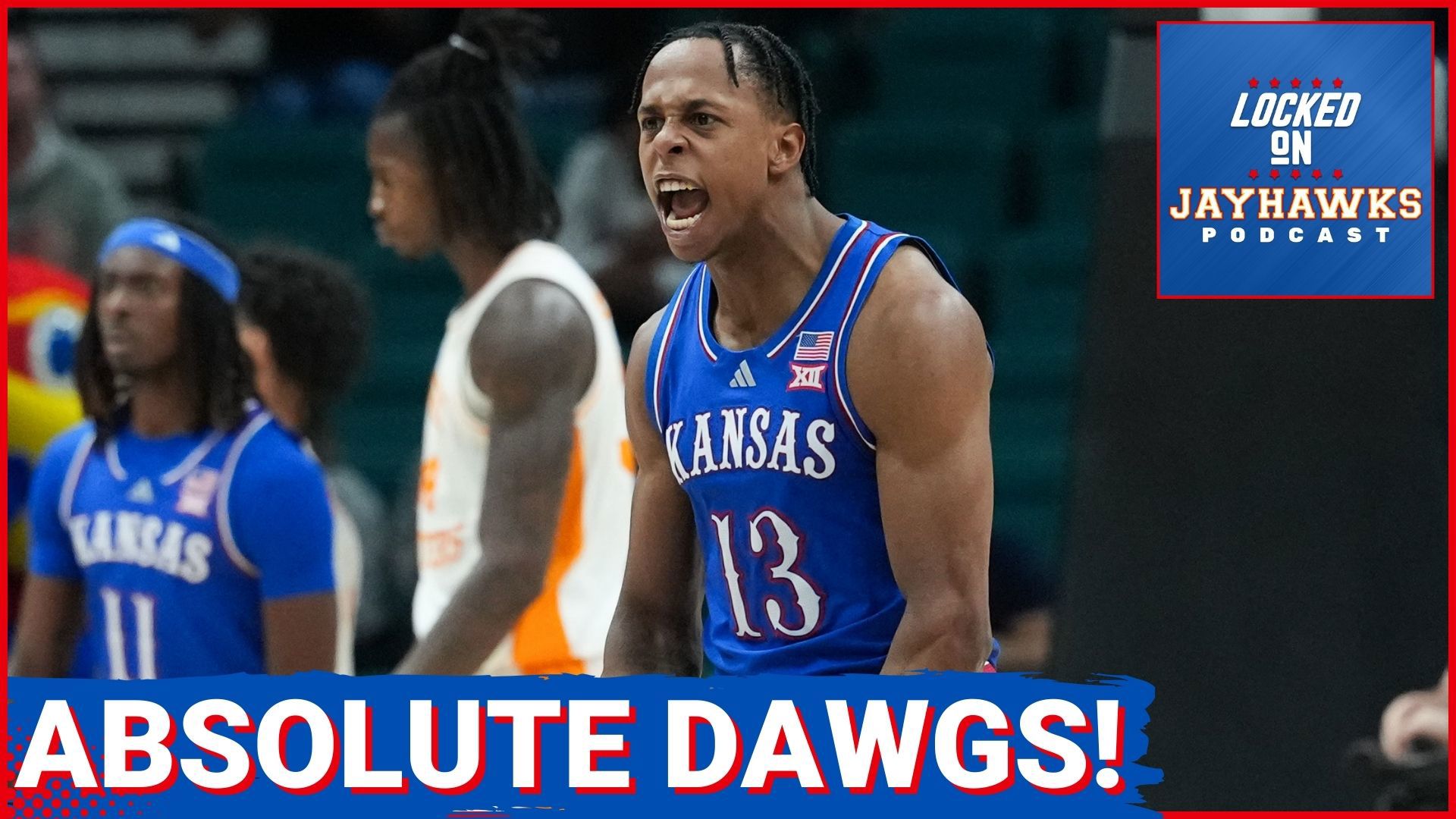 DAWGS: Kansas Jayhawks Comeback vs Tennessee as Elmarko Jackson ...