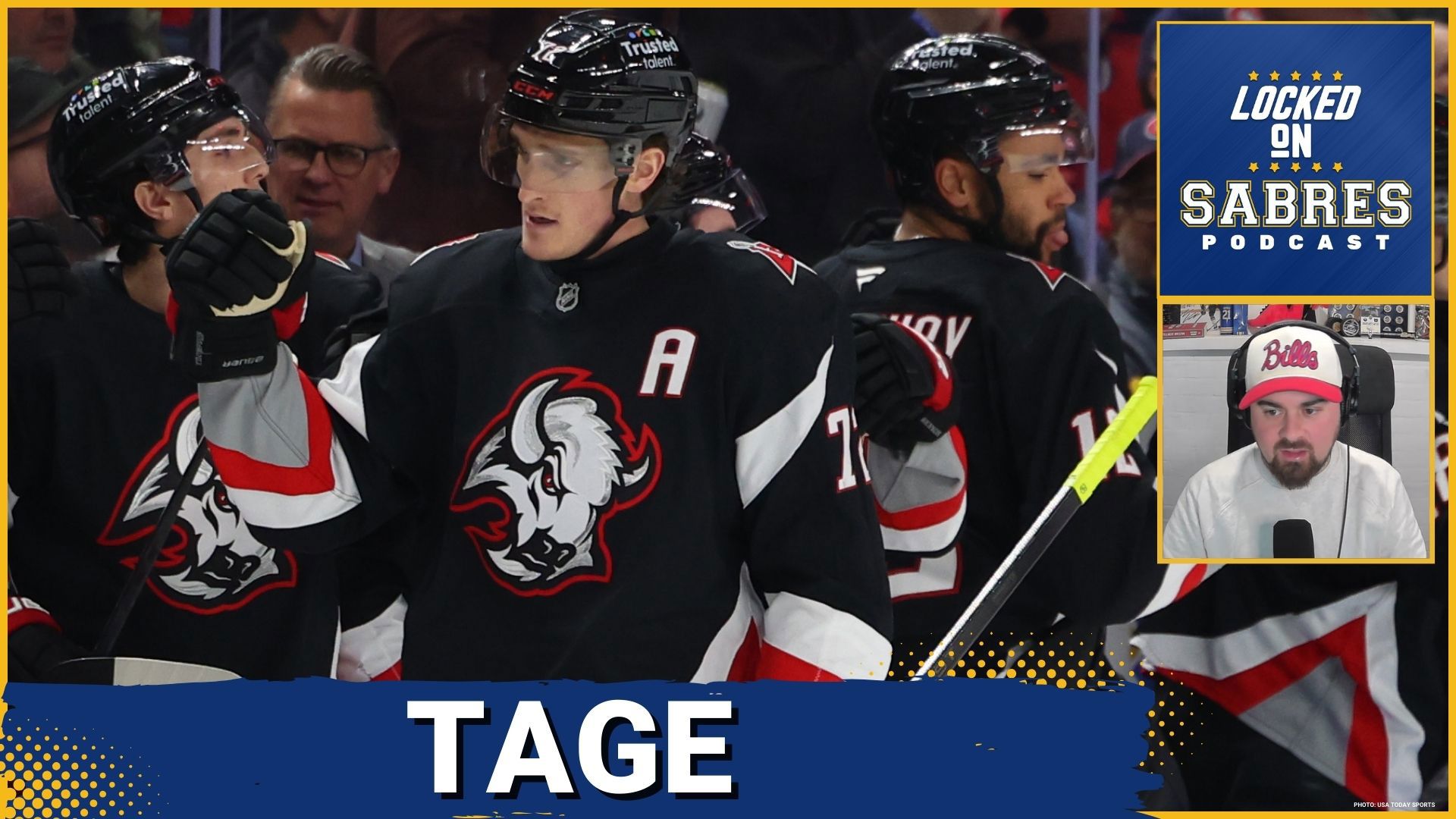Tage Thompson's FIVE POINT NIGHT carries the Buffalo Sabres past the ...