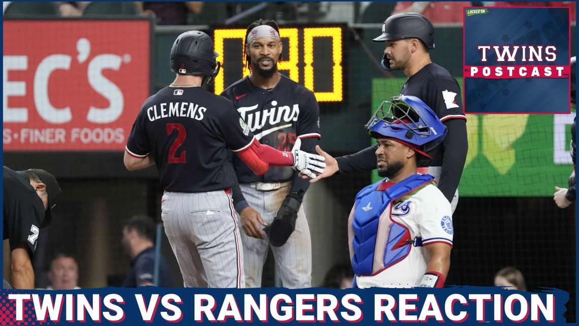 TWINS POSTCAST: TWINS BUST OUT THE BROOMS As They Sweep The Rangers In ...