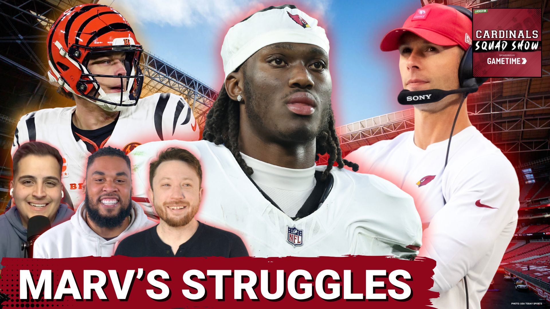 CARDINALS SQUAD SHOW: What Is Marvin Harrison Jr's and Budda Baker's ...