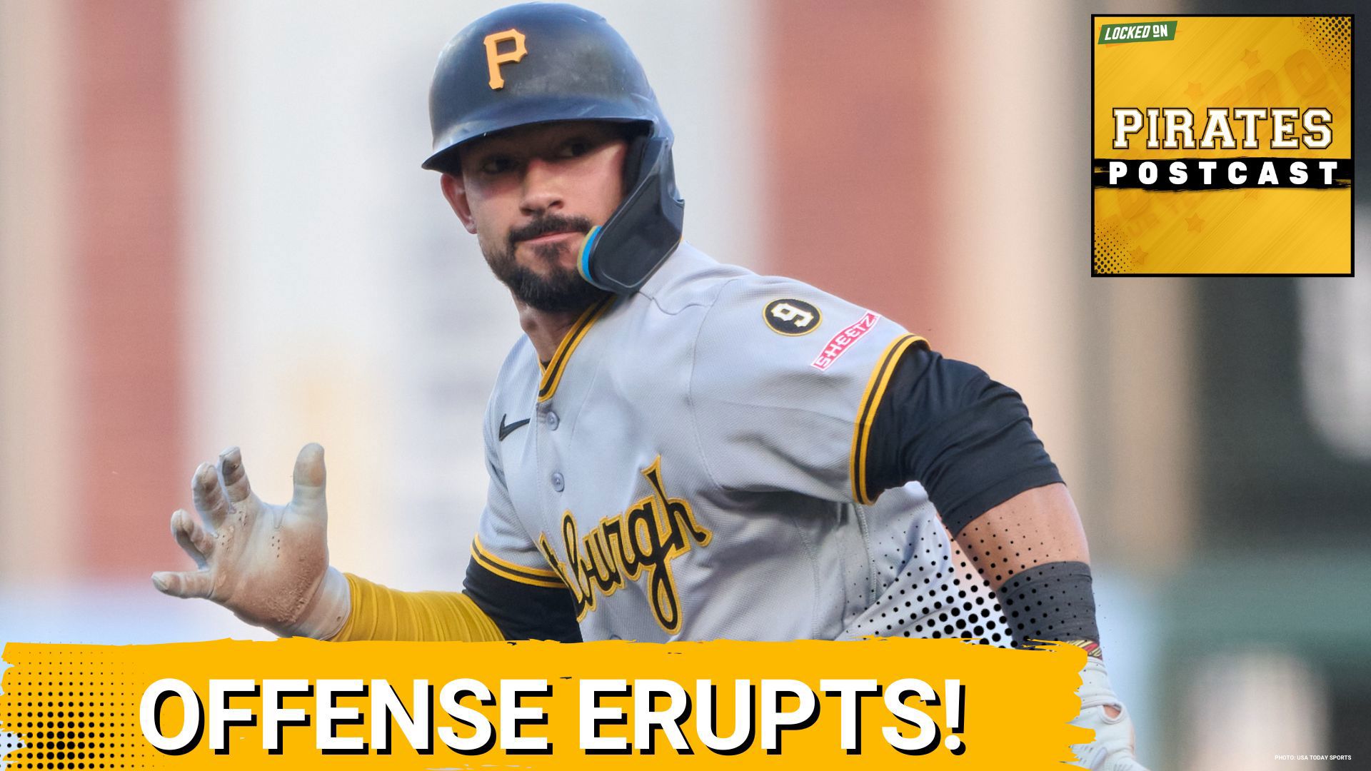 PIRATES POSTCAST: Pirates bats BLOW OUT Giants in Game Two Victory ...