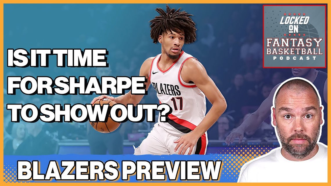Shaedon Sharpe & Portland Trail Blazers' Guard Dilemma | NBA Fantasy ...