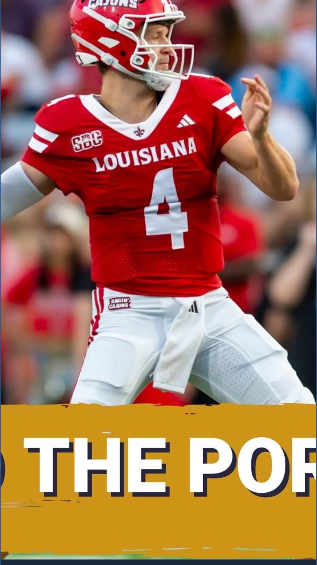 NO SURPRISE: Ragin’ Cajuns QB Walker Howard ENTERS Portal – TRANSFER ...