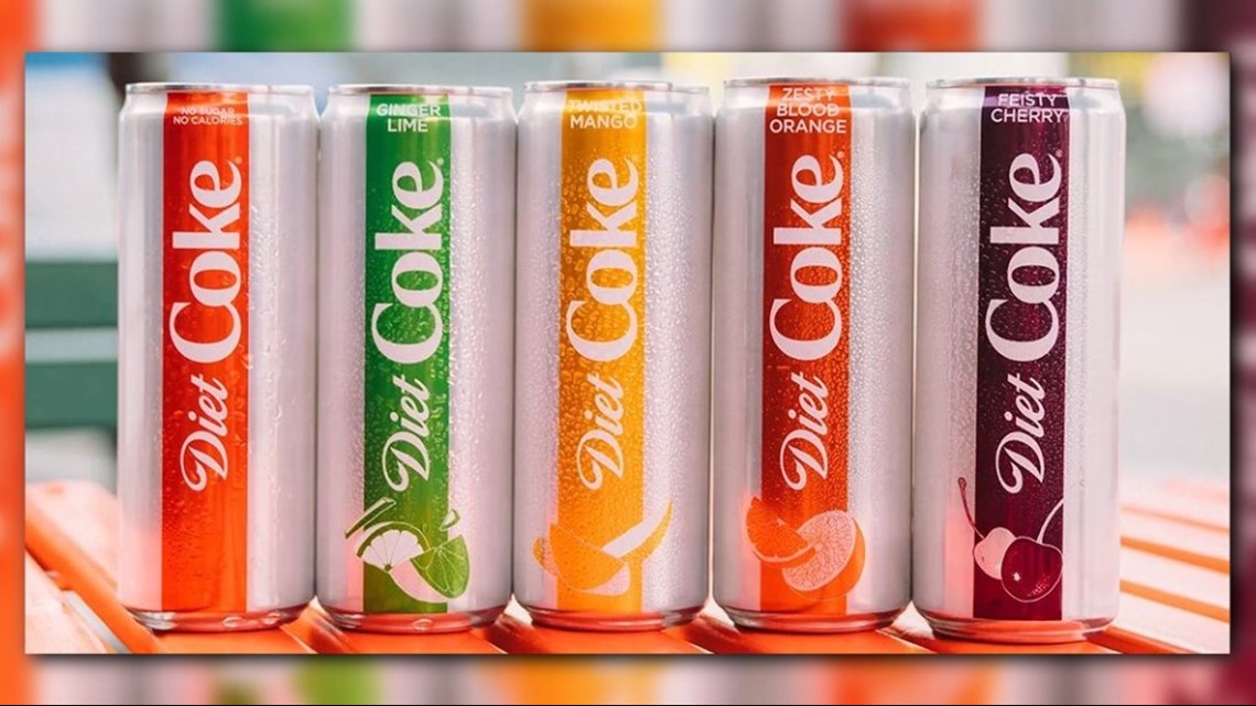 Diet Coke fizzes up its line-up with 4 new flavors | kare11.com