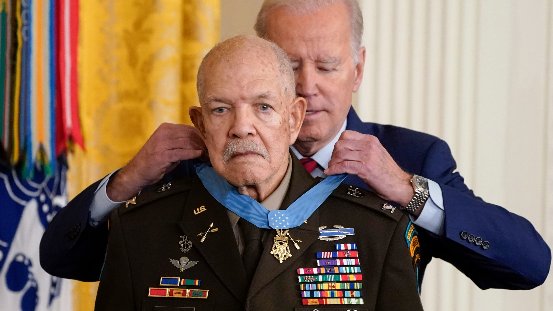 Live: Biden awards Medal of Honor to Vietnam vet Paris Davis | kare11.com