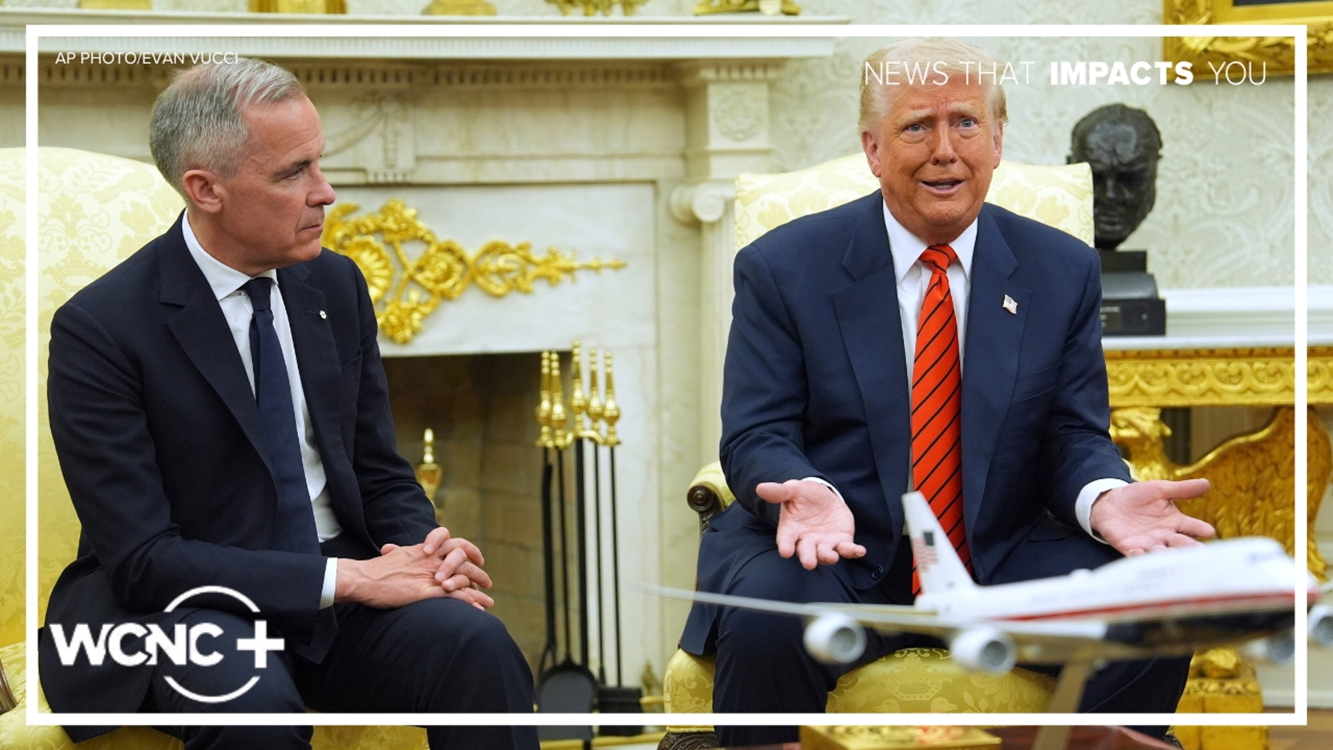 Carney meets Trump to tackle US-Canada trade tensions | kare11.com