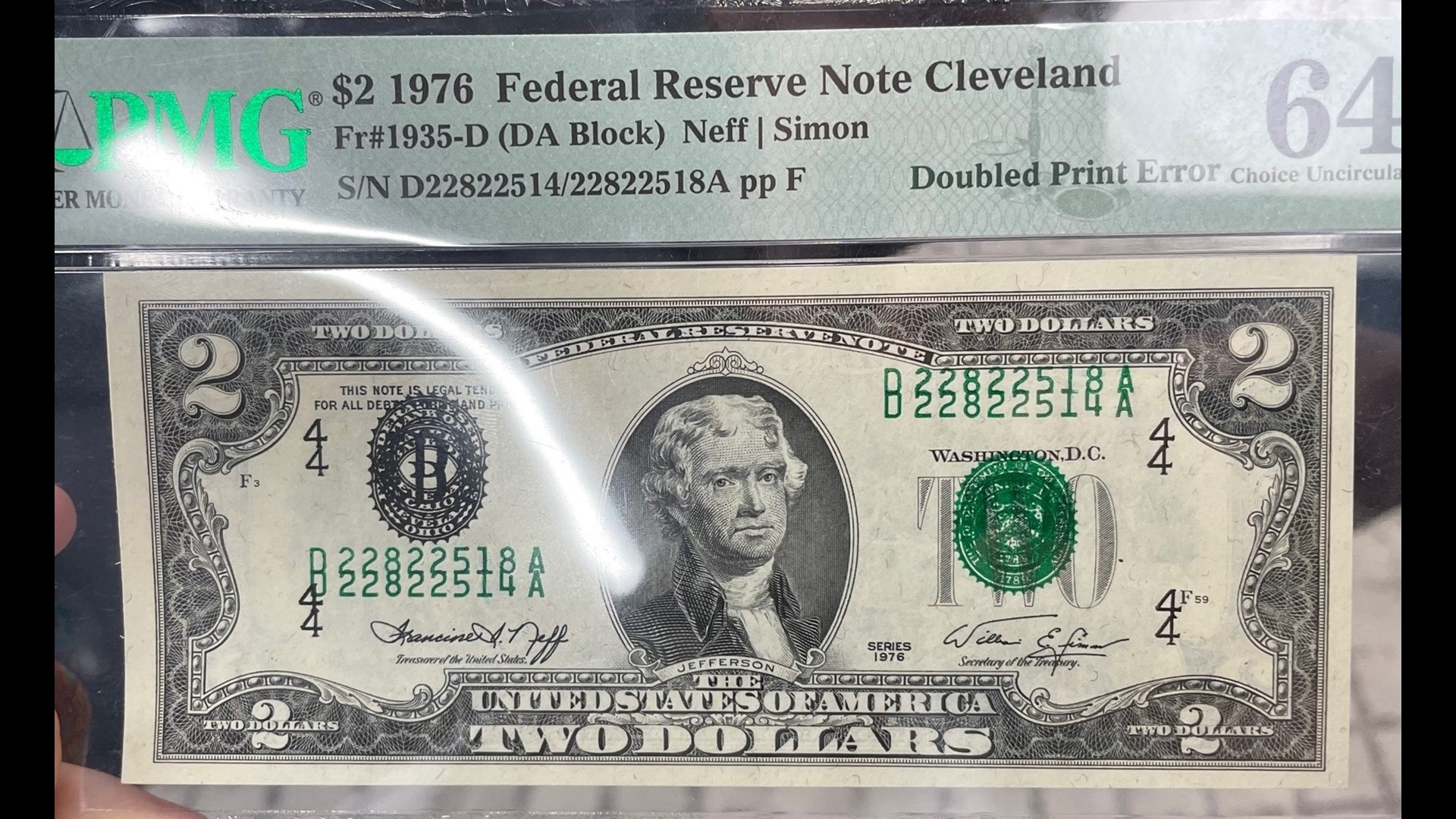 Two-dollar bill sold for thousands at auction goes viral | kare11.com