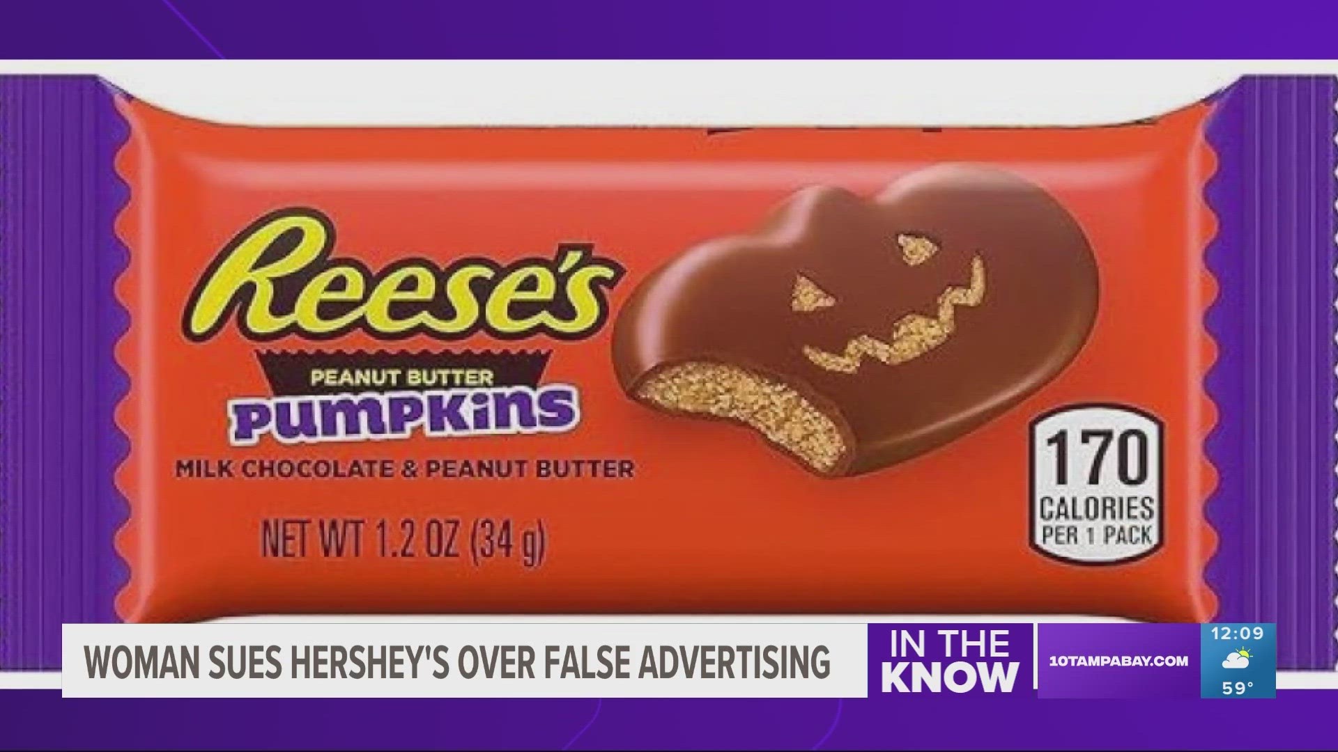 Florida woman sues Hershey for $5B over Reese's packaging | kare11.com