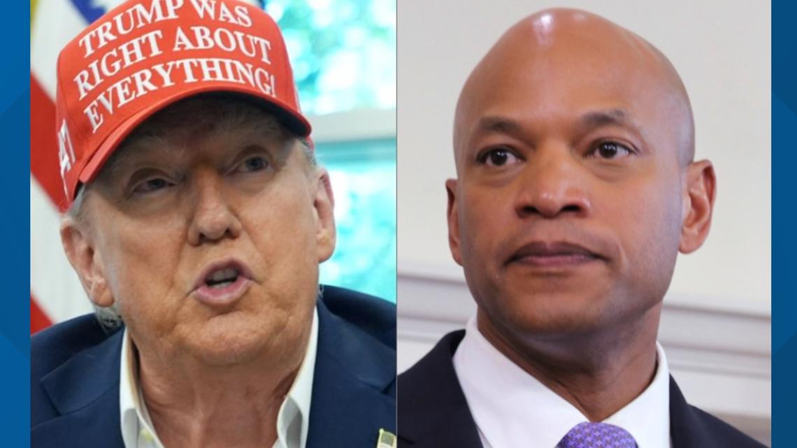 Trump to 'rethink' Key Bridge reconstruction funding after Moore ...